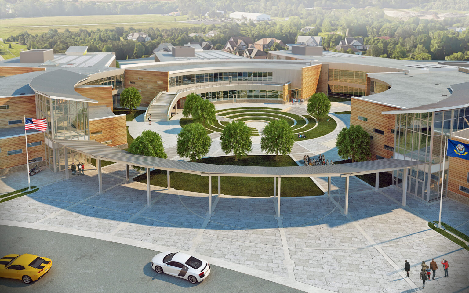 Princess Anne Middle School Completed | RRMM Architects Architects