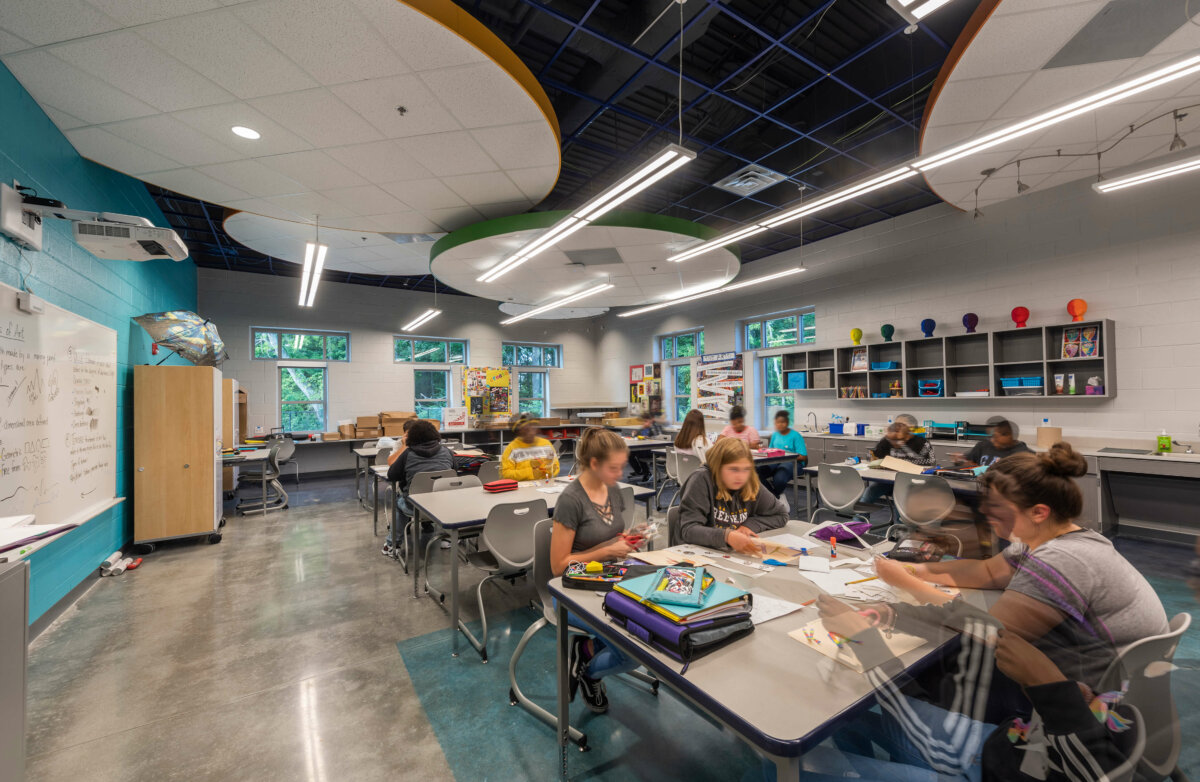 Architectural Services for Colonel Fred Cherry Middle School | RRMM Architects