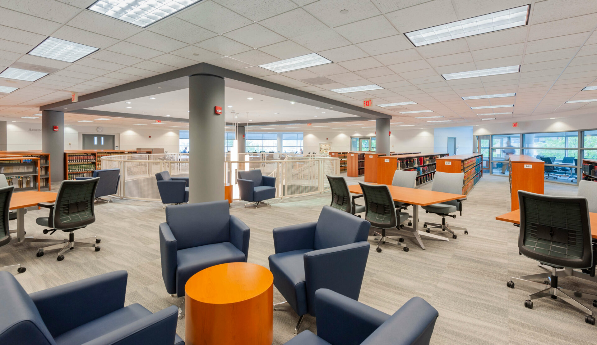 Law Library Renovation for GMU's Hazel Hall | RRMM Architects