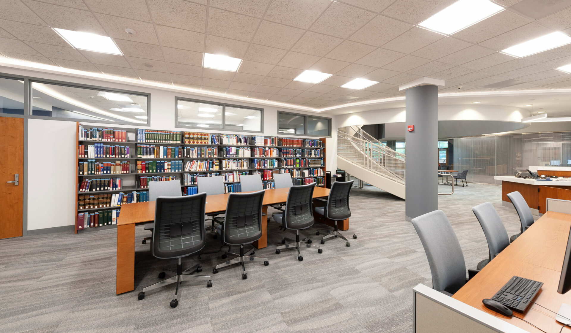 Law Library Renovation for GMU's Hazel Hall | RRMM Architects