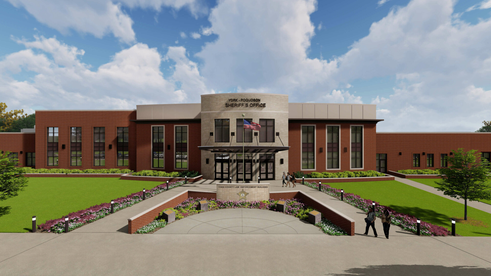 Secure Design for New York-Poquoson Sheriff Office | RRMM Architects