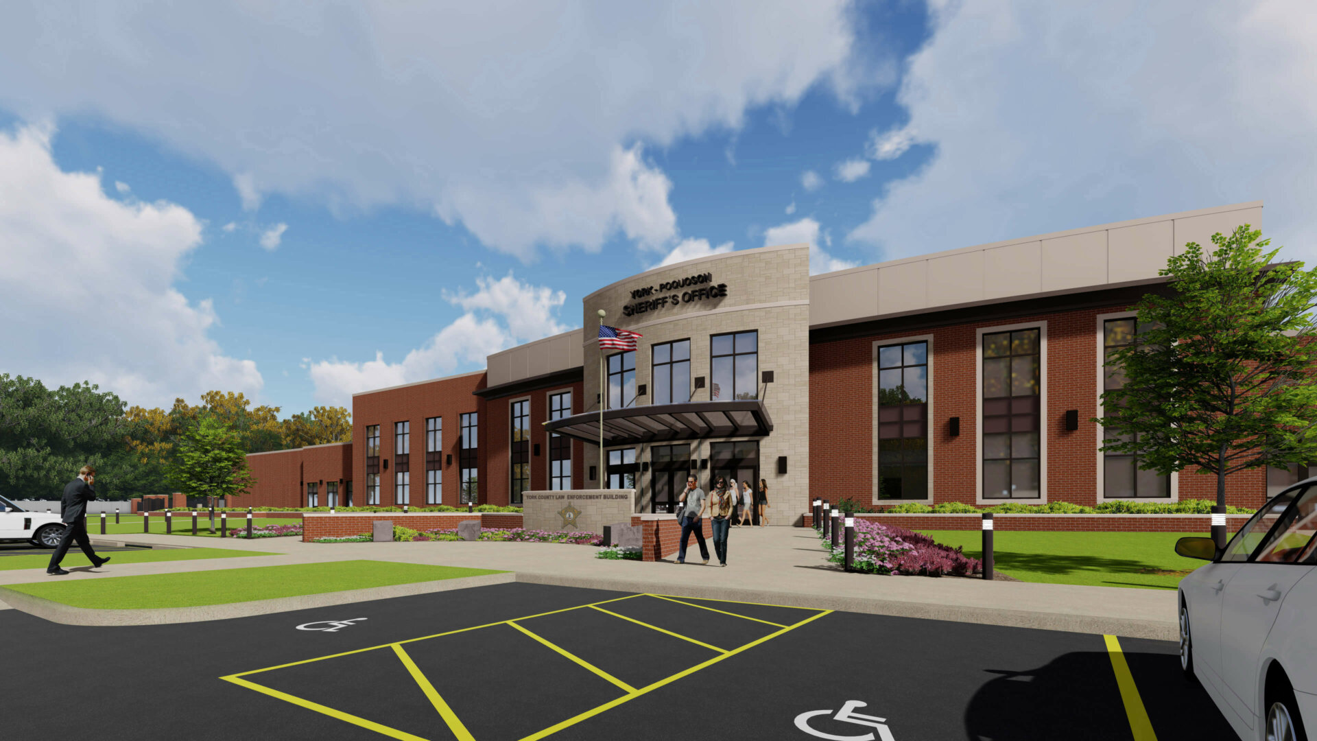 Secure Design for New York-Poquoson Sheriff Office | RRMM Architects