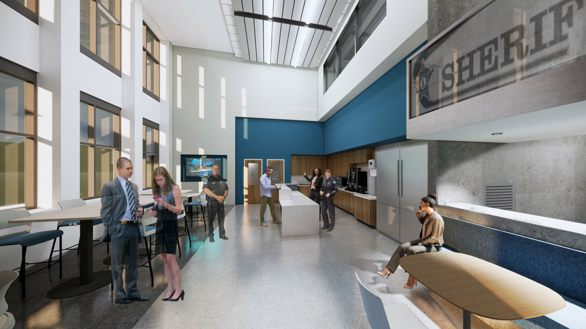 Secure Design for New York-Poquoson Sheriff Office | RRMM Architects