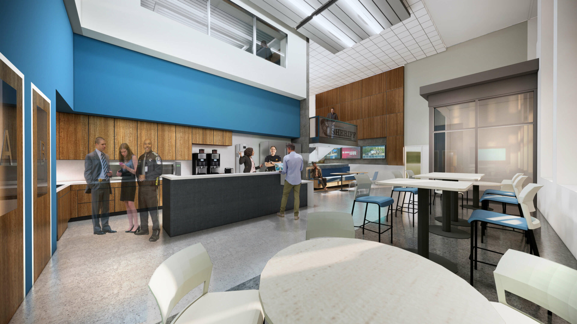 Secure Design for New York-Poquoson Sheriff Office | RRMM Architects