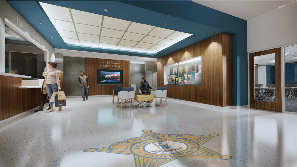 Secure Design for New York-Poquoson Sheriff Office | RRMM Architects