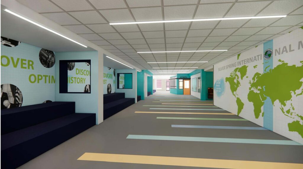 Two-Story Addition to Silver Spring International Middle School | RRMM ...