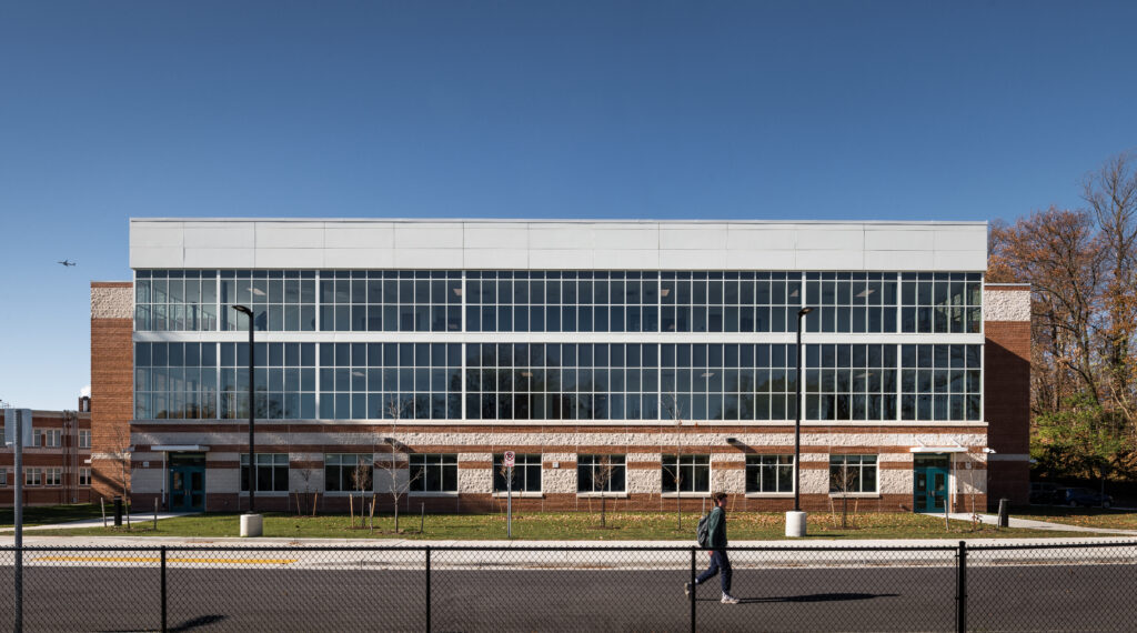 Design for Major Addition to Walt Whitman High School | RRMM Architects