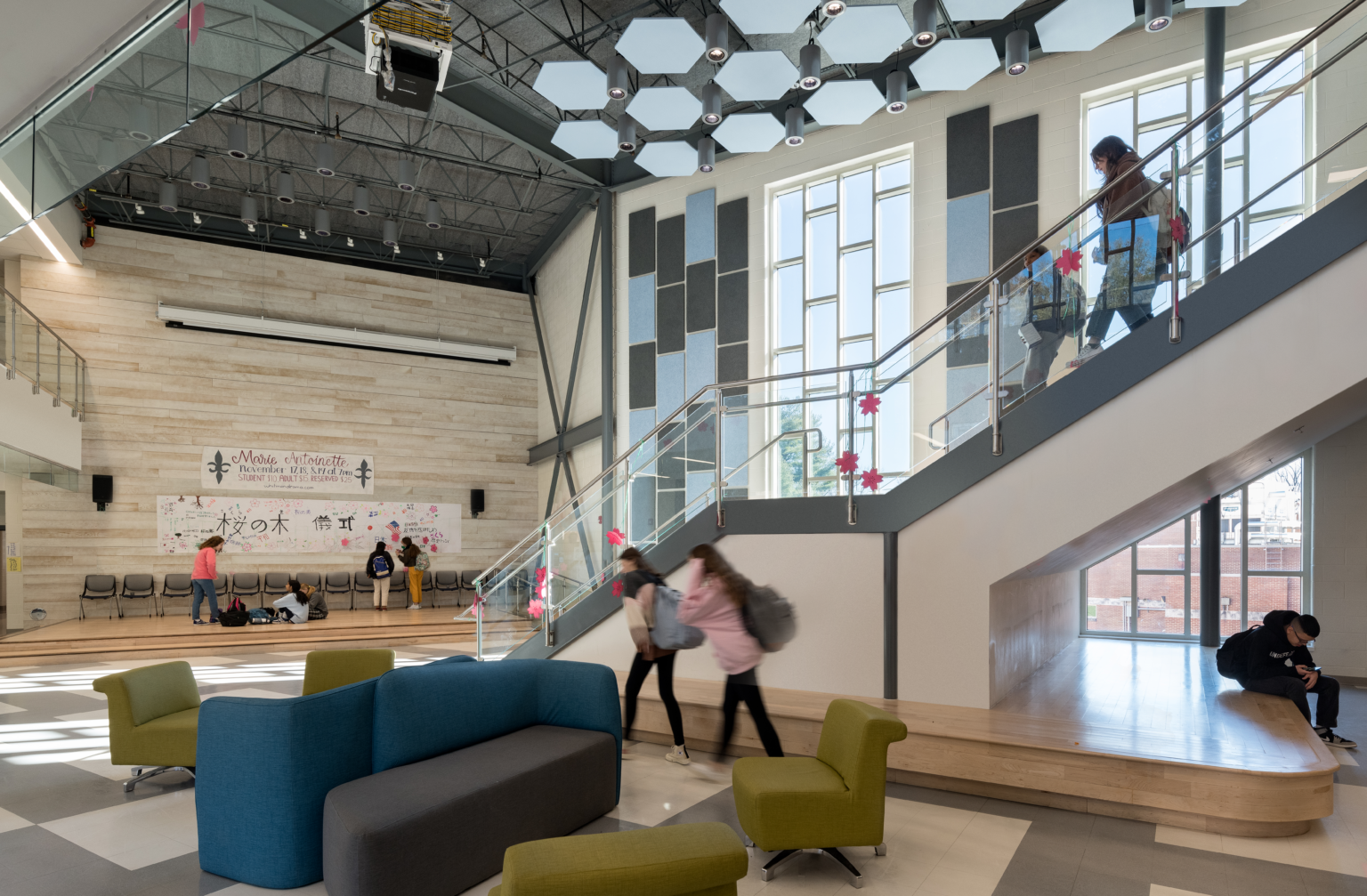 Design for Major Addition to Walt Whitman High School | RRMM Architects