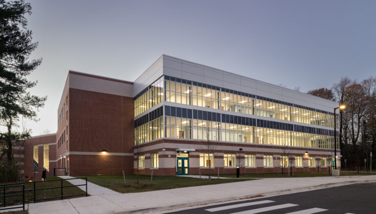 Design for Major Addition to Walt Whitman High School | RRMM Architects