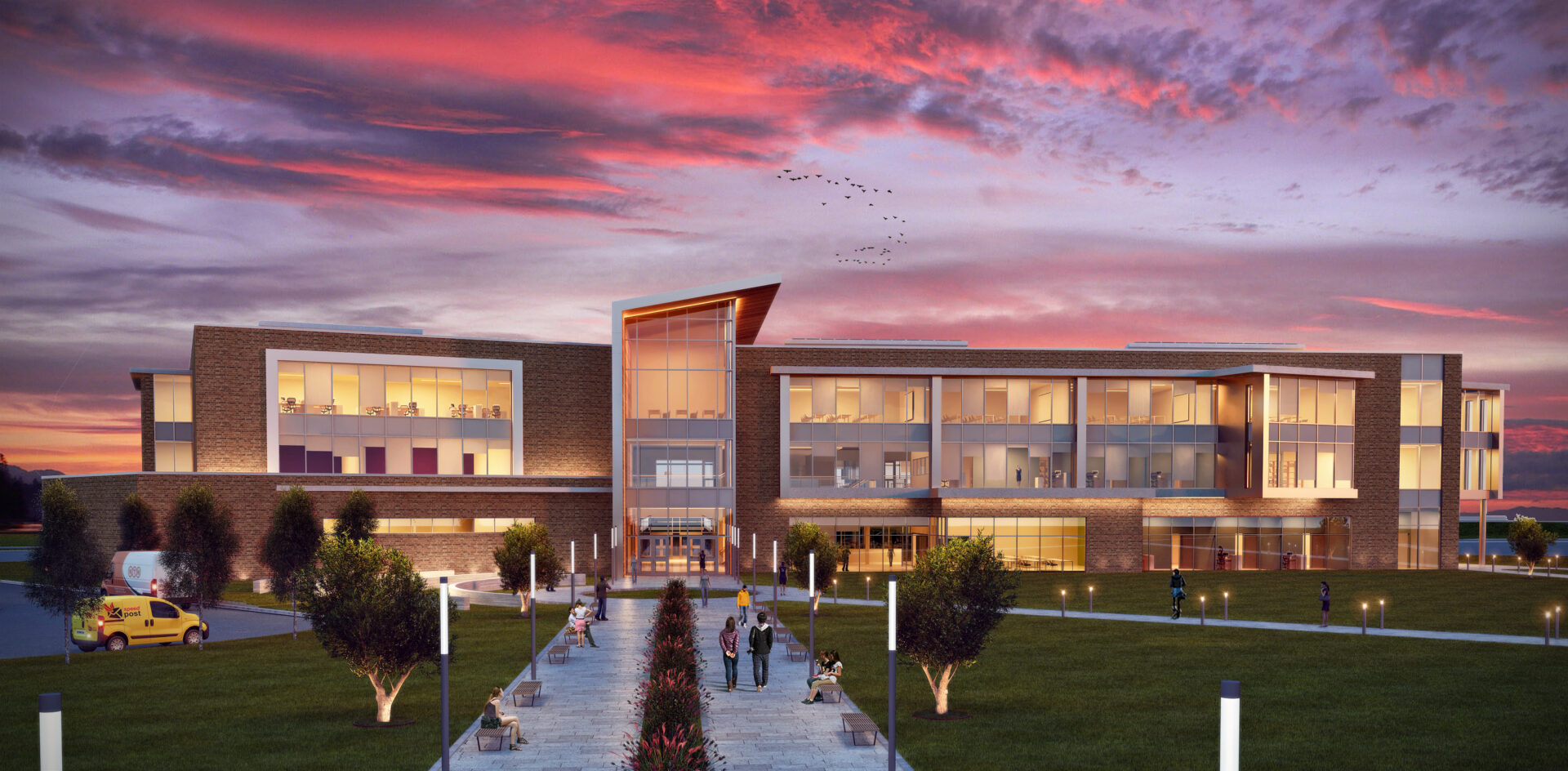 Sustainable Design for New Administration & Academic Building| RRMM Architects