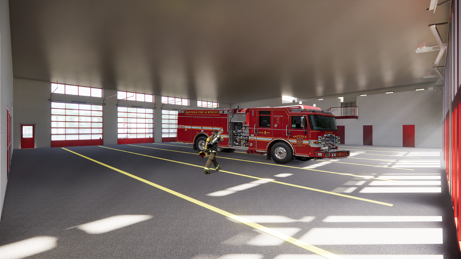 Architectural Design for Suffolk Fire Station #11 and Training Tower ...