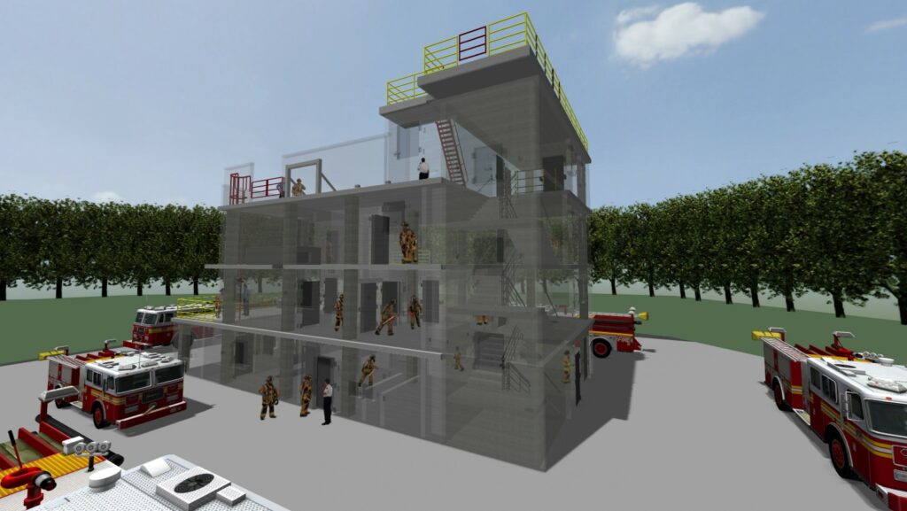 Assessment and Design for 4-Story Hanover Training Tower | RRMM Architects