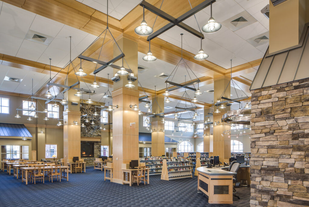 South Bowie Library Design Incorporated in Retail and Housing Complex ...