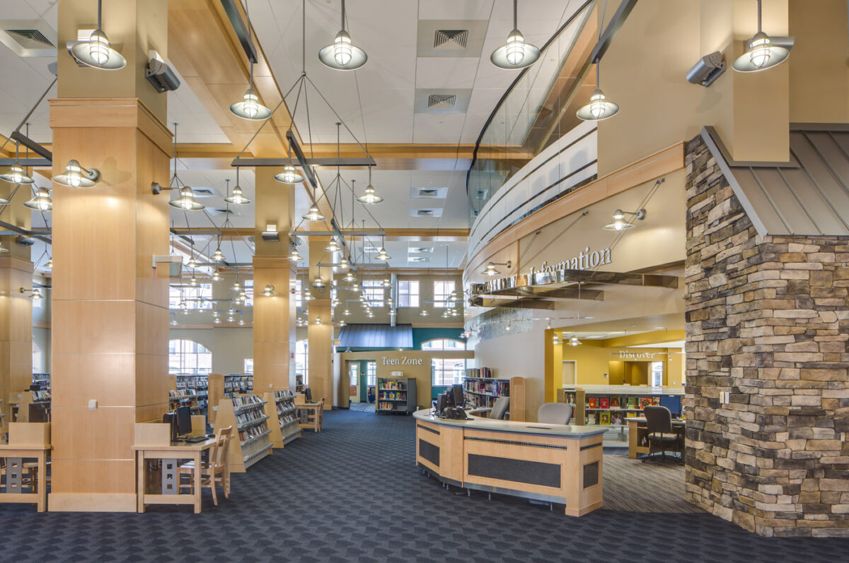 South Bowie Library Design Incorporated in Retail and Housing Complex ...