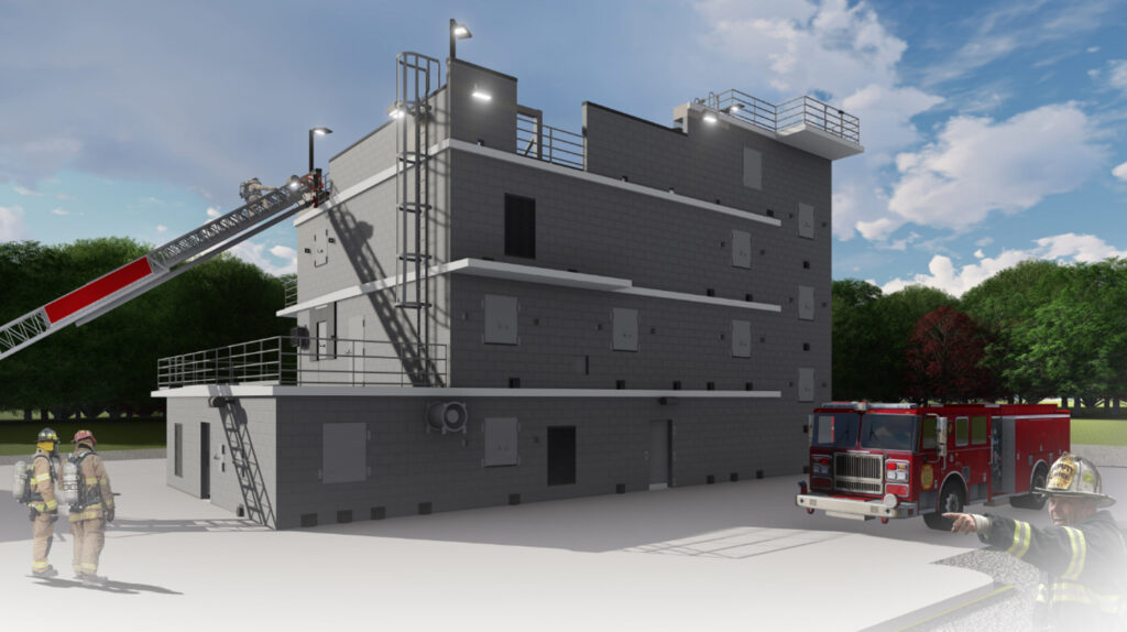 Assessment and Design for 4-Story Hanover Training Tower | RRMM Architects