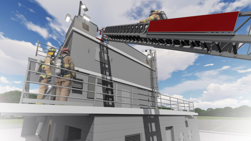 Assessment and Design for 4-Story Hanover Training Tower | RRMM Architects